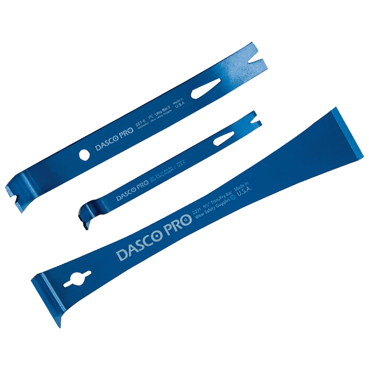 Dasco Pro 3-Piece Small Pry Bar Kit – Hemlock Hardware