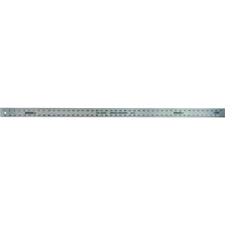 Johnson Level 72 In. Heavy-Duty Aluminum Straight Edge Ruler – Hemlock ...