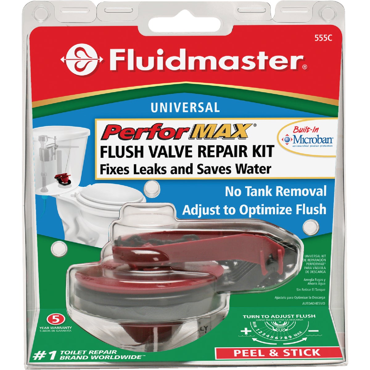 Fluidmaster PerforMAX Universal Flush Valve Repair Kit – Hemlock Hardware