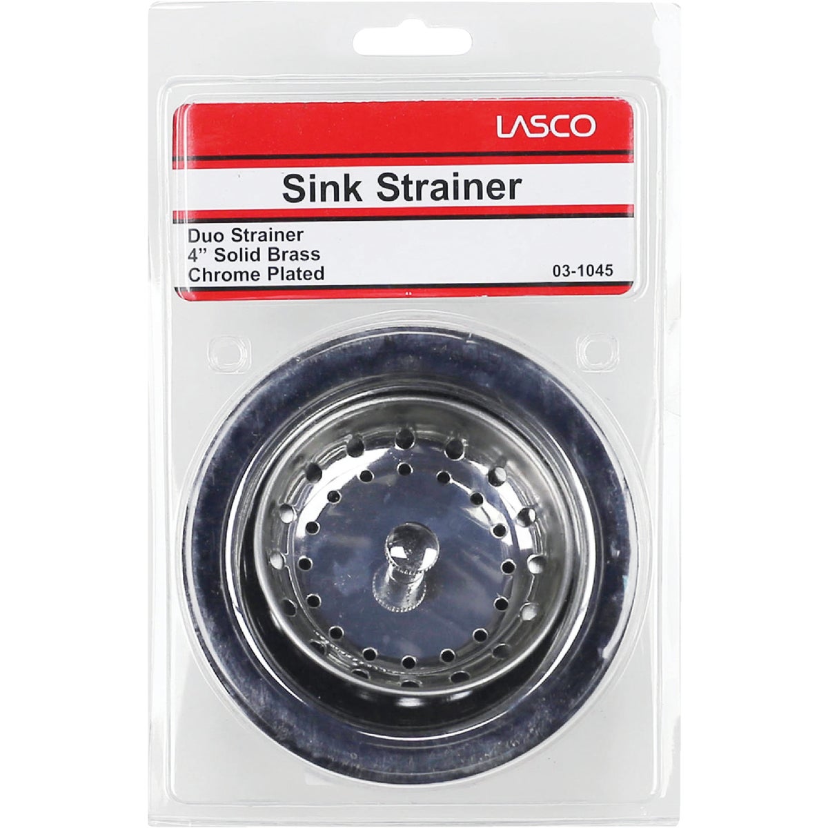 Lasco 3-1/2 In. Chrome Basket Strainer Assembly – Hemlock Hardware