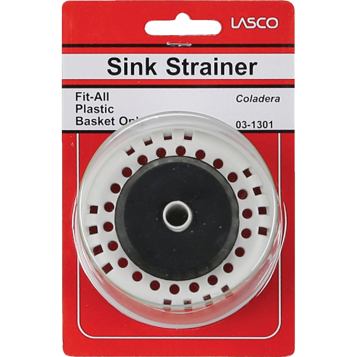 Lasco 3-3/8 In. White Duo Basket Strainer Stopper – Hemlock Hardware