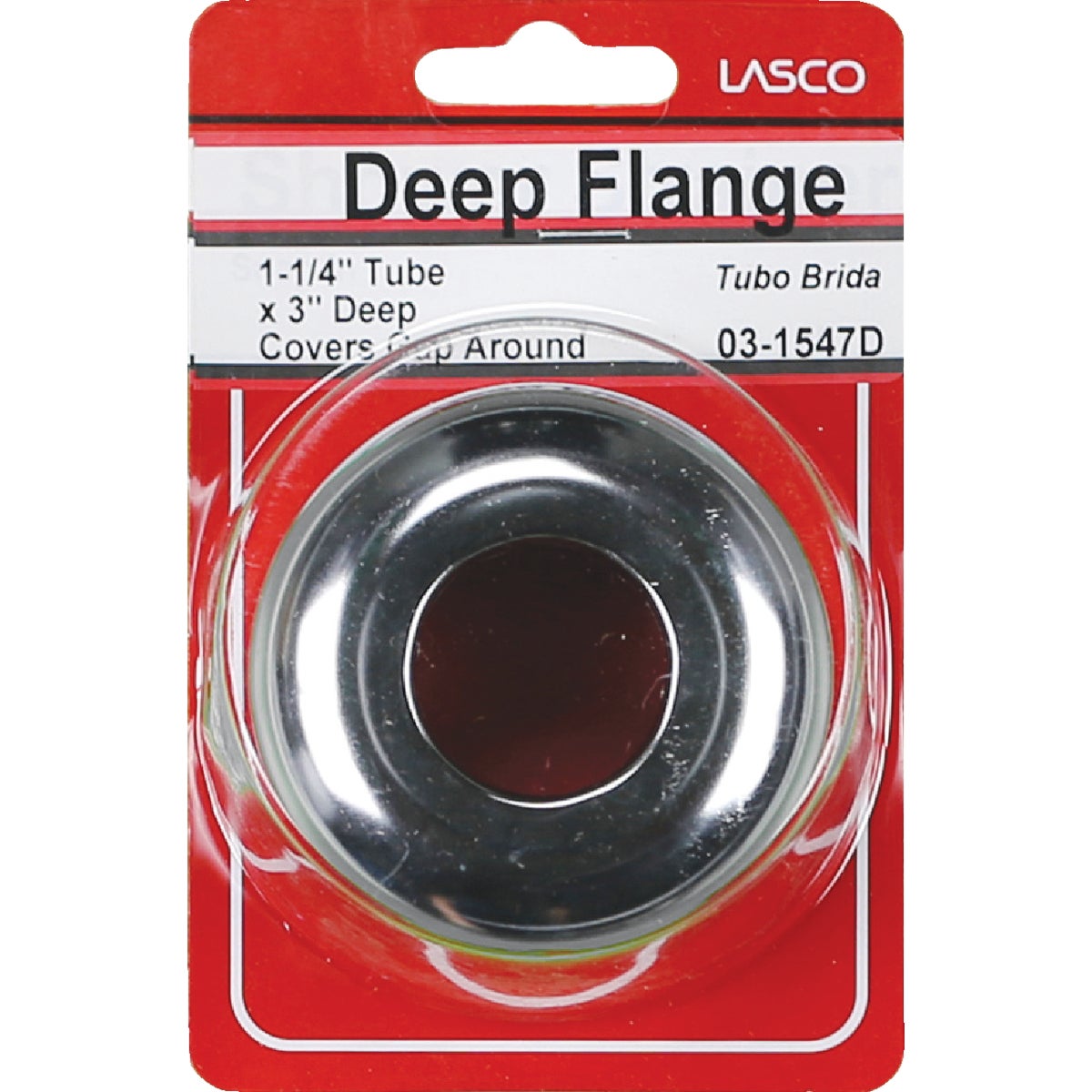 Lasco 1-1/4 In. Drain Tube Chrome Plated Box Flange – Hemlock Hardware