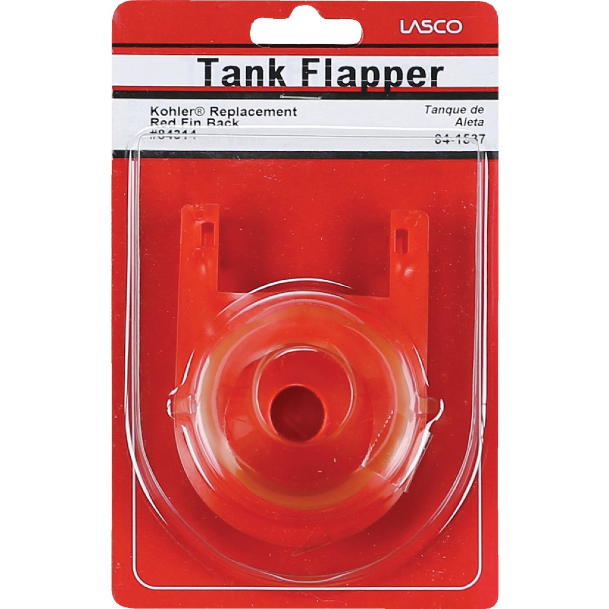 Lasco 3 In. Red Rubber Fin Back Toilet Flapper with Chain – Hemlock ...
