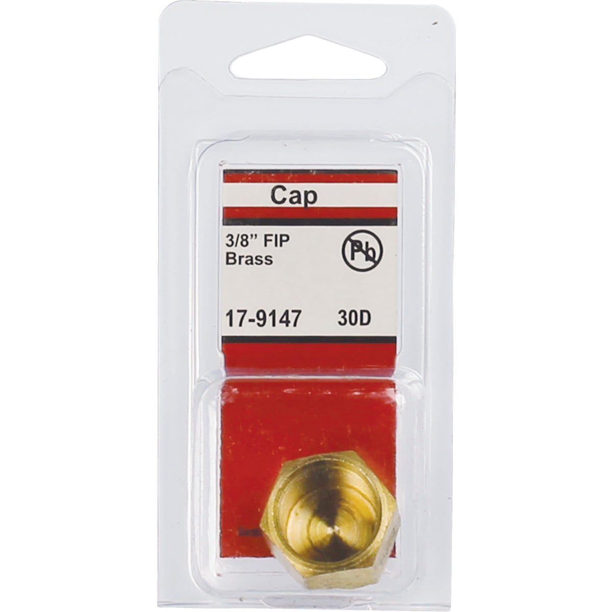 Lasco 3/8 In. Red Brass Threaded Pipe Cap – Hemlock Hardware