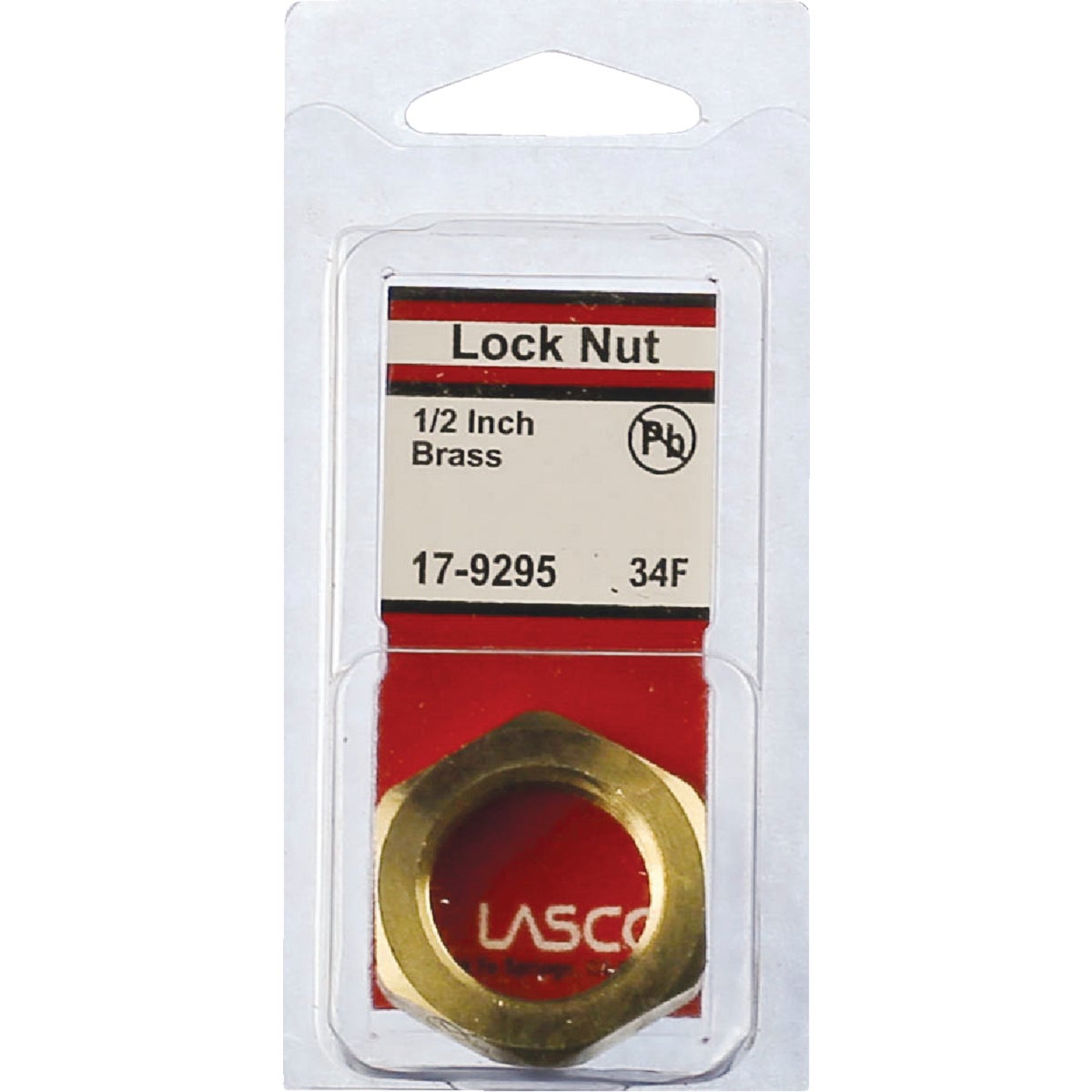 Lasco 1/2 In. FPT Brass Lock Nut – Hemlock Hardware