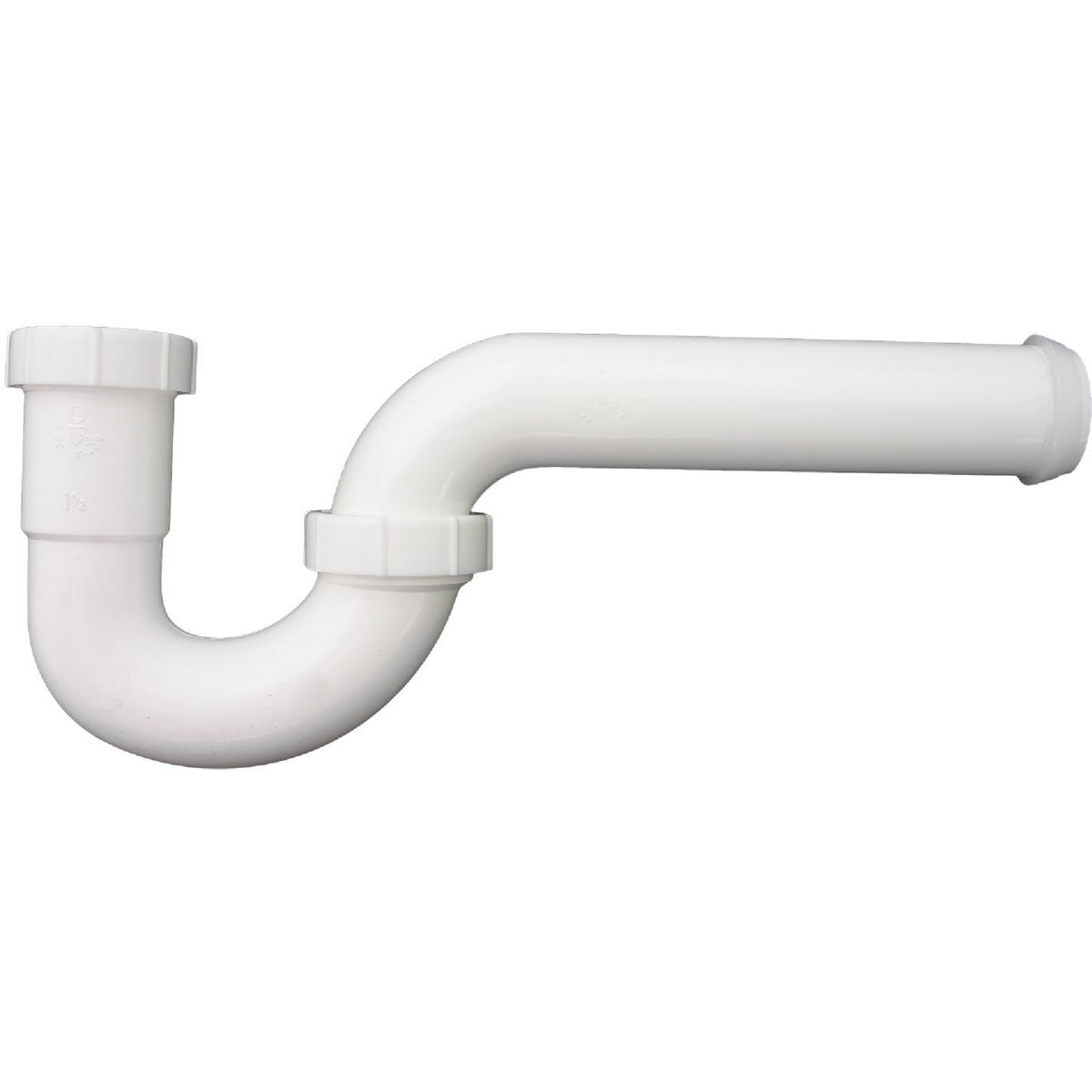 Lasco 1-1/2 In. White Plastic P-Trap – Hemlock Hardware