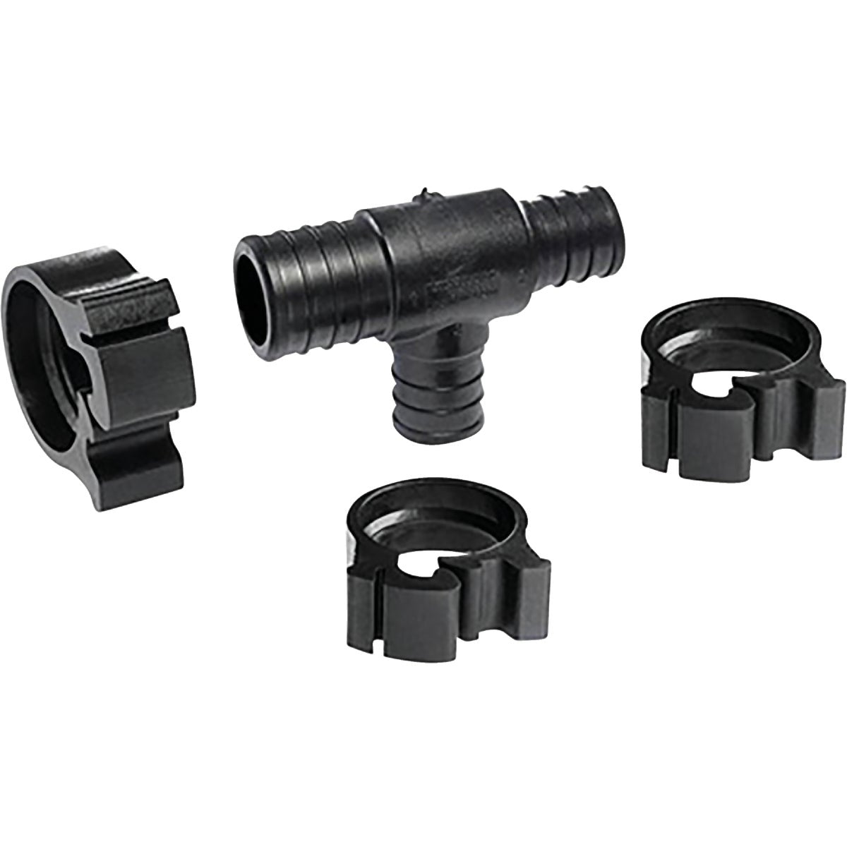 Flair-It 1 PEXLock In. x 3/4 In. x 3/4 In. Plastic Reducing PEX Tee ...