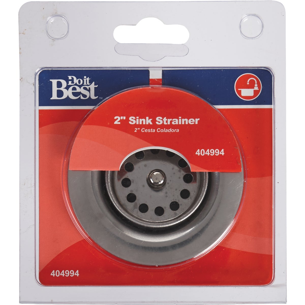 Do it 2 In. to 2-1/2 In. Jr. Duo Chrome Basket Strainer Assembly ...