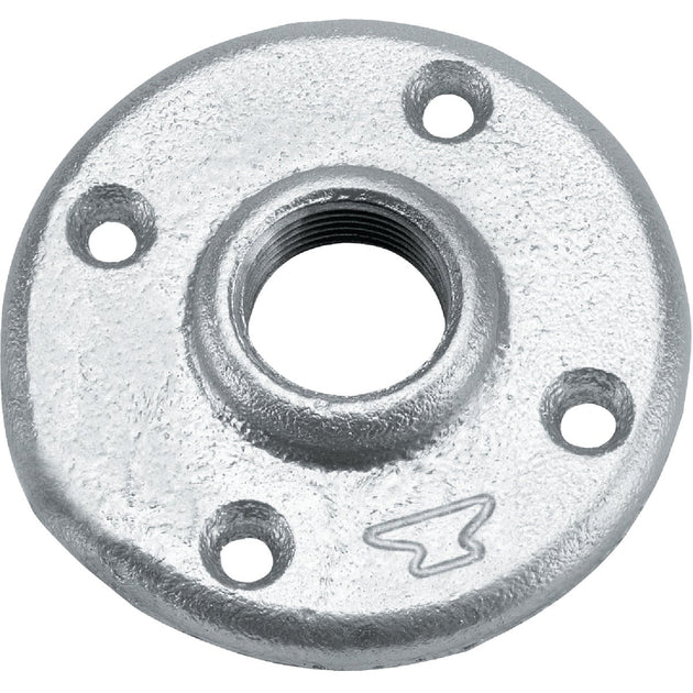 Anvil Galvanized Floor Flange – Hemlock Hardware