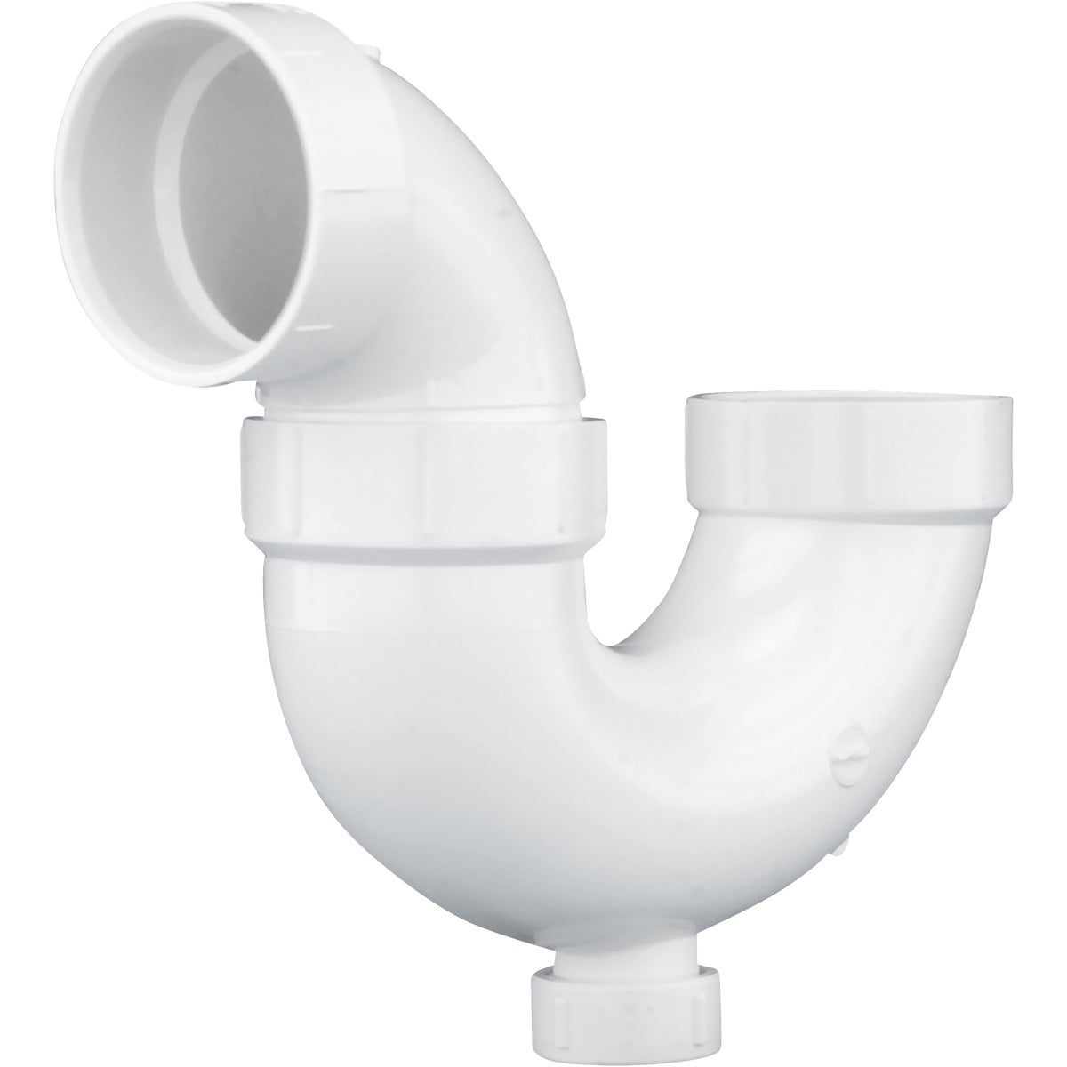 Charlotte Pipe 2 In. White PVC P-Trap with Cleanout – Hemlock Hardware