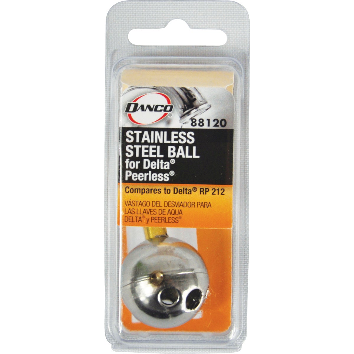 Danco No. 212 Stainless Steel Ball Replacement Delta/Peerless Single-H ...