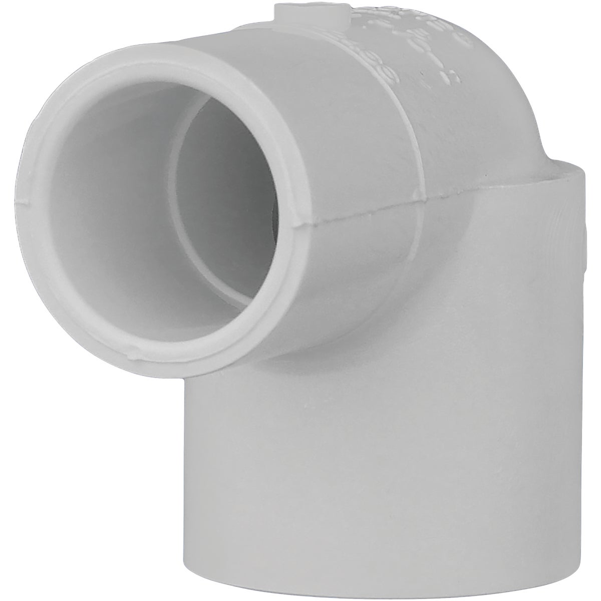 Charlotte Pipe 3/4 In. Slip x Spigot Schedule 40 90 Deg. Street PVC El ...