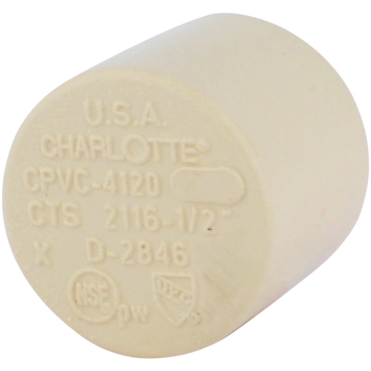 Charlotte Pipe 1/2 In. Slip Solvent Weld CPVC Cap – Hemlock Hardware