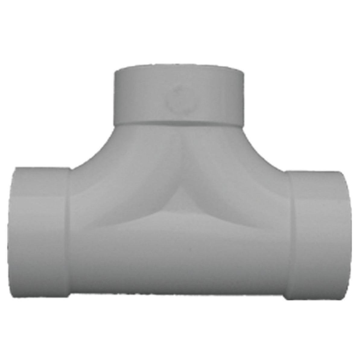 IPEX 4 In. PVC Sewer and Drain Two Way Tee – Hemlock Hardware