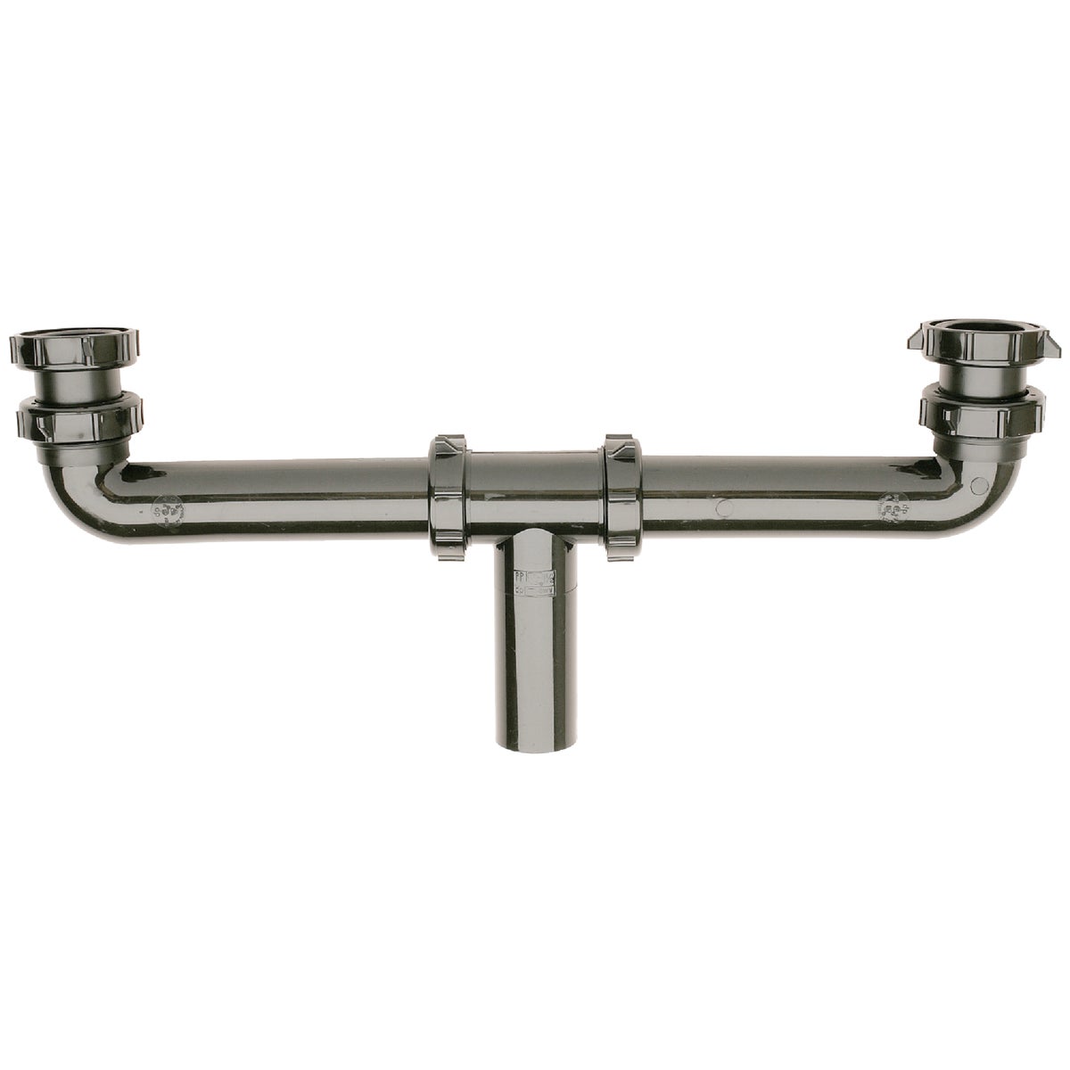 Do it 1-1/2 In. X 16 In. Black Plastic Center Outlet Waste – Hemlock ...