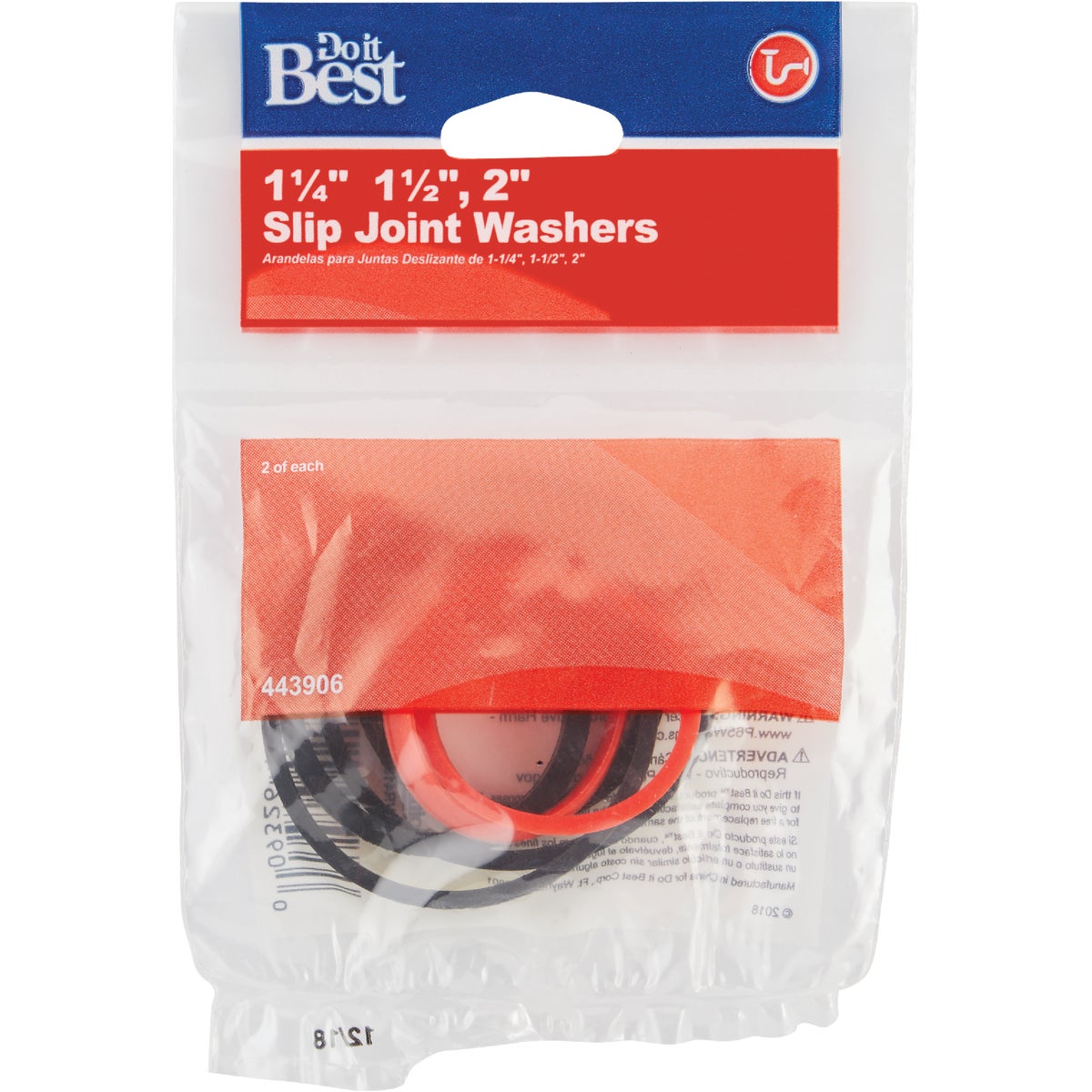 Do it Assorted Rubber Slip Joint Washers (6-Pack) – Hemlock Hardware