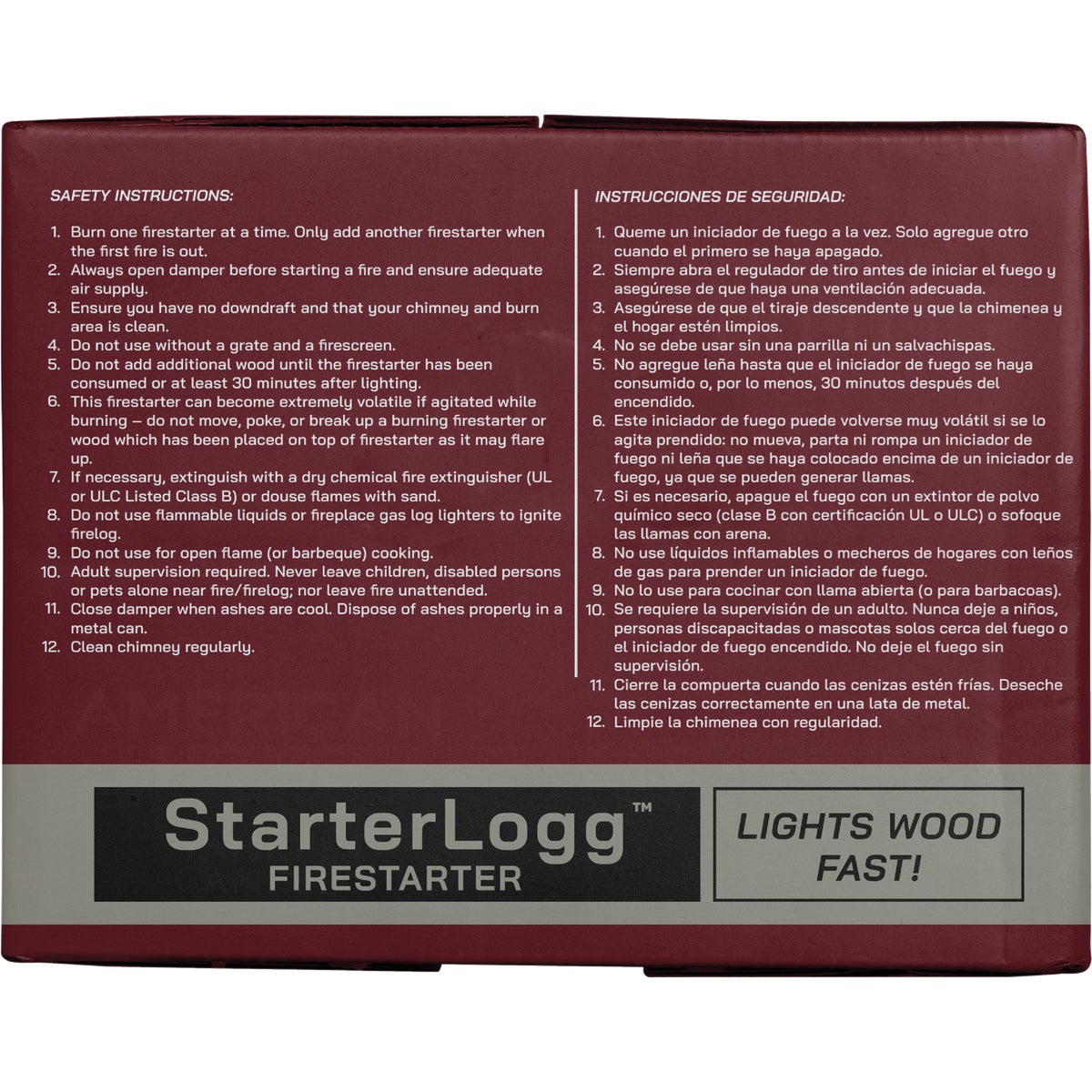 Pine Mountain StarterLogg Indoor/Outdoor Fire Starter (24-Pack ...