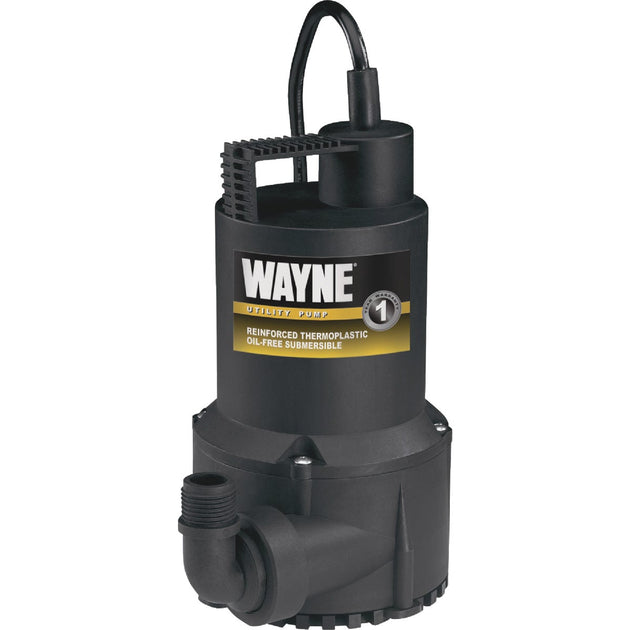 Wayne 1/6 HP Continuous-Duty Submersible Utility Pump – Hemlock Hardware