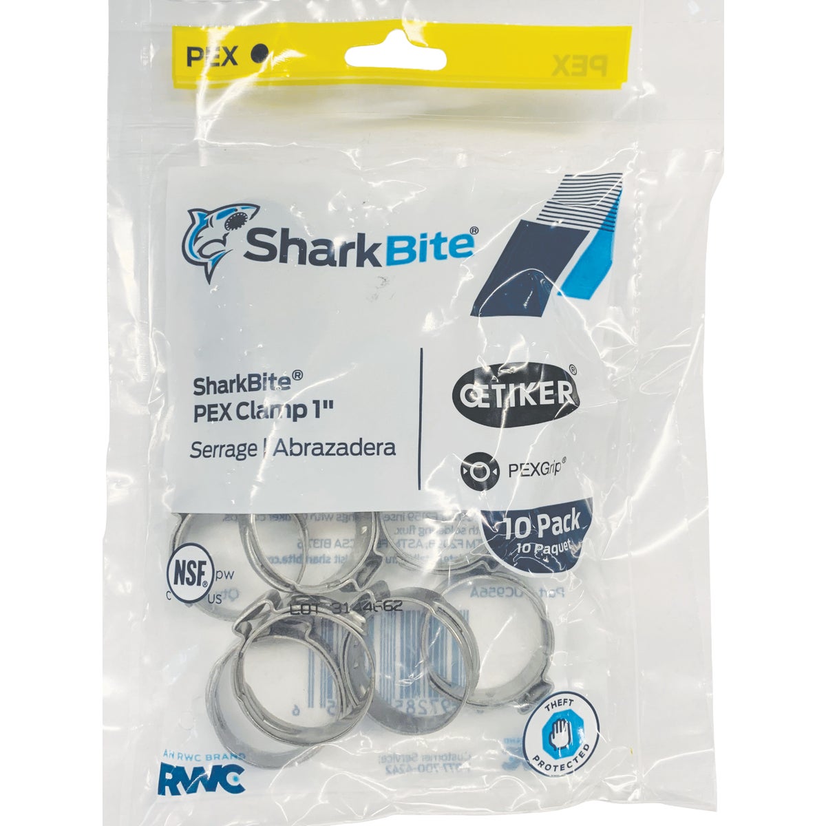 SharkBite 1 In. Stainless Steel PEX Cinch Clamps – Hemlock Hardware