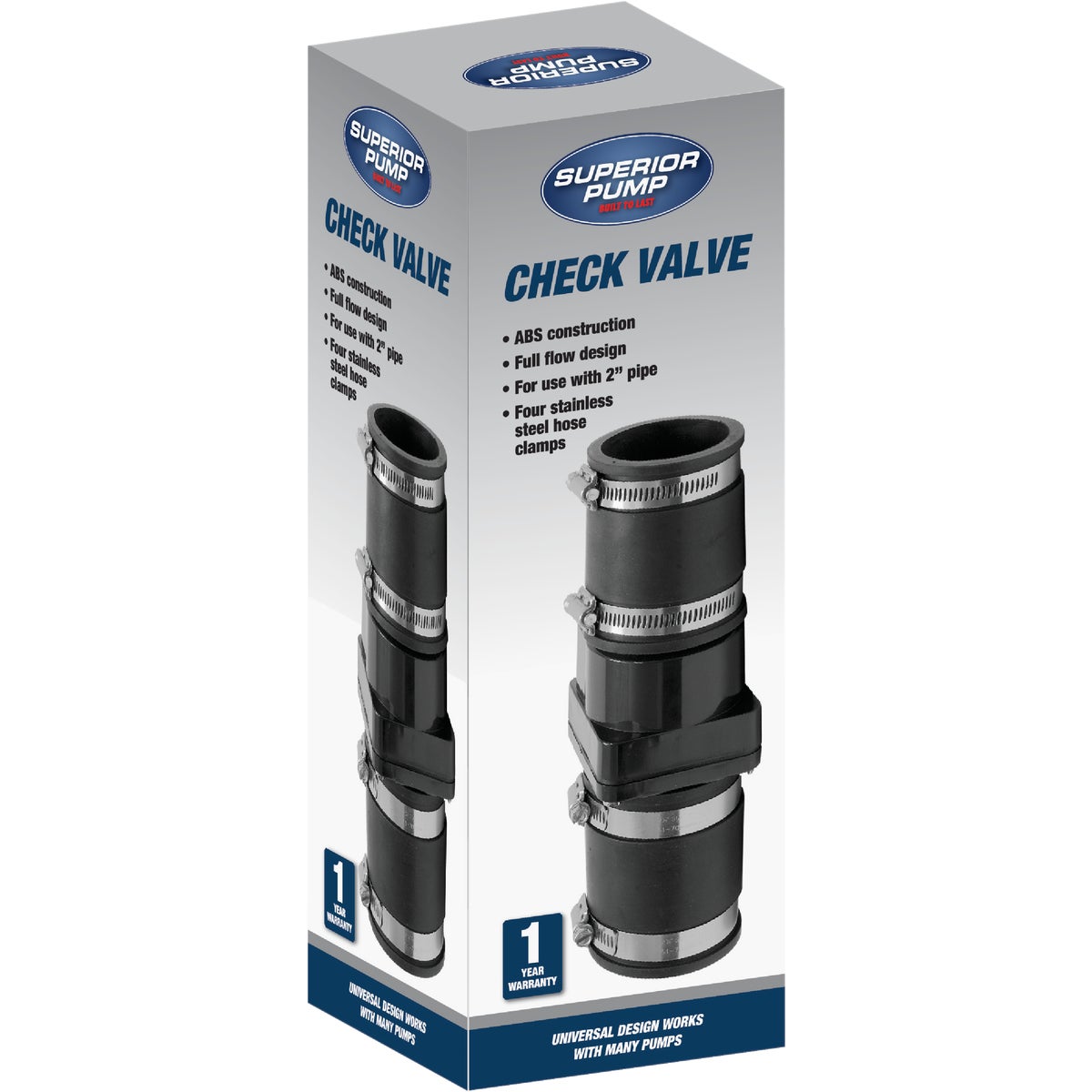 Superior Pump 2 In. Rubber Boot Check Valve – Hemlock Hardware