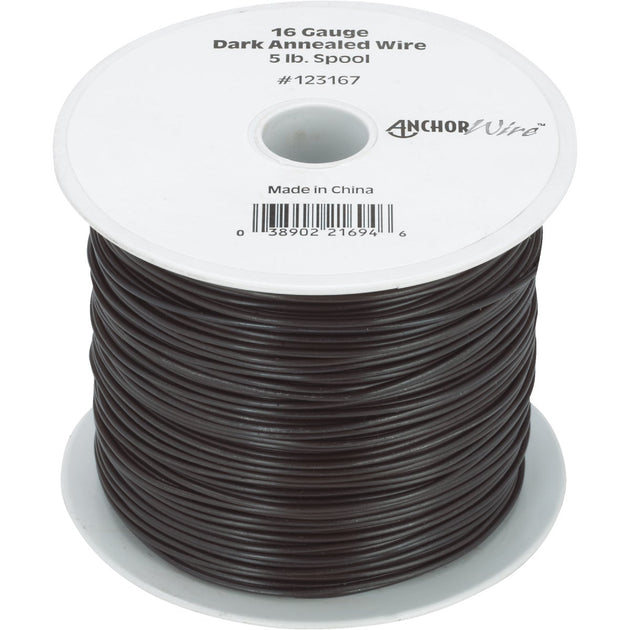 Hillman Anchor Wire Mechanics & Stovepipe General Purpose Wire , Spool ...
