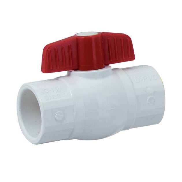 ProLine Solvent Weld PVC Schedule 40 Ball Valve – Hemlock Hardware
