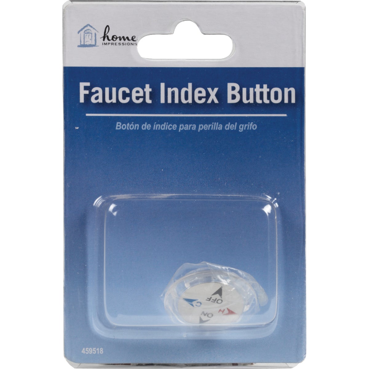 Home Impressions Faucet Index Replacement Handle Button – Hemlock Hardware