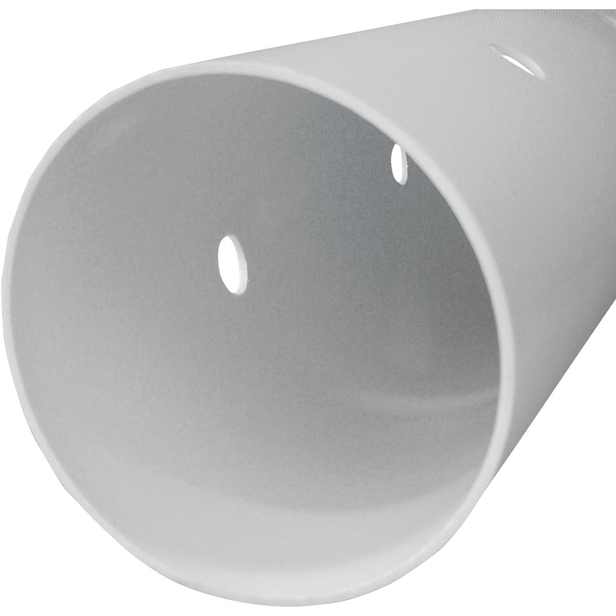 Charlotte Pipe 4 In. x 10 Ft. Indiana Perforated PVC Drain & Sewer Pip ...