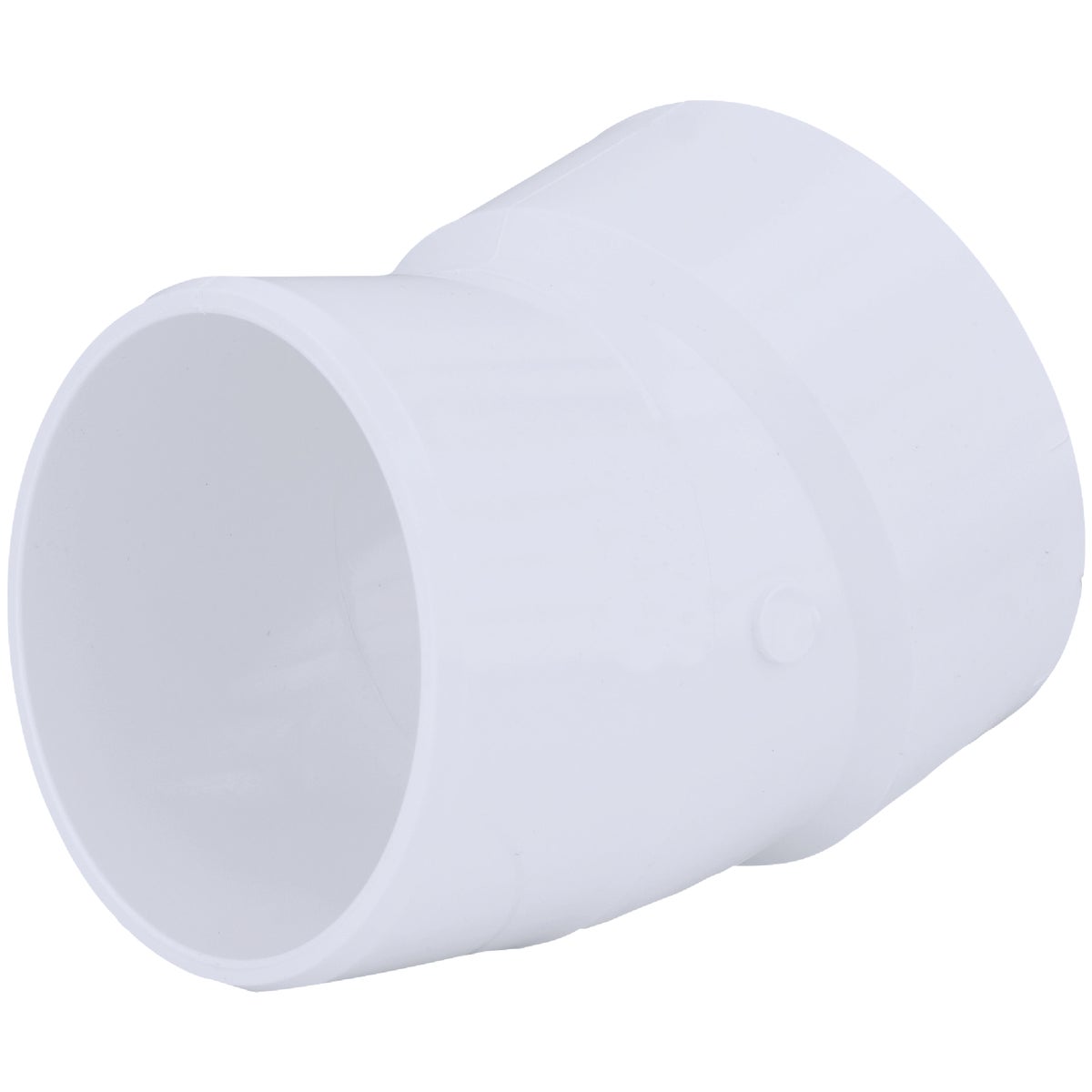 Charlotte Pipe 4 In. Schedule 40 22-1/2 Deg. DWV PVC Street Elbow (1/1 ...