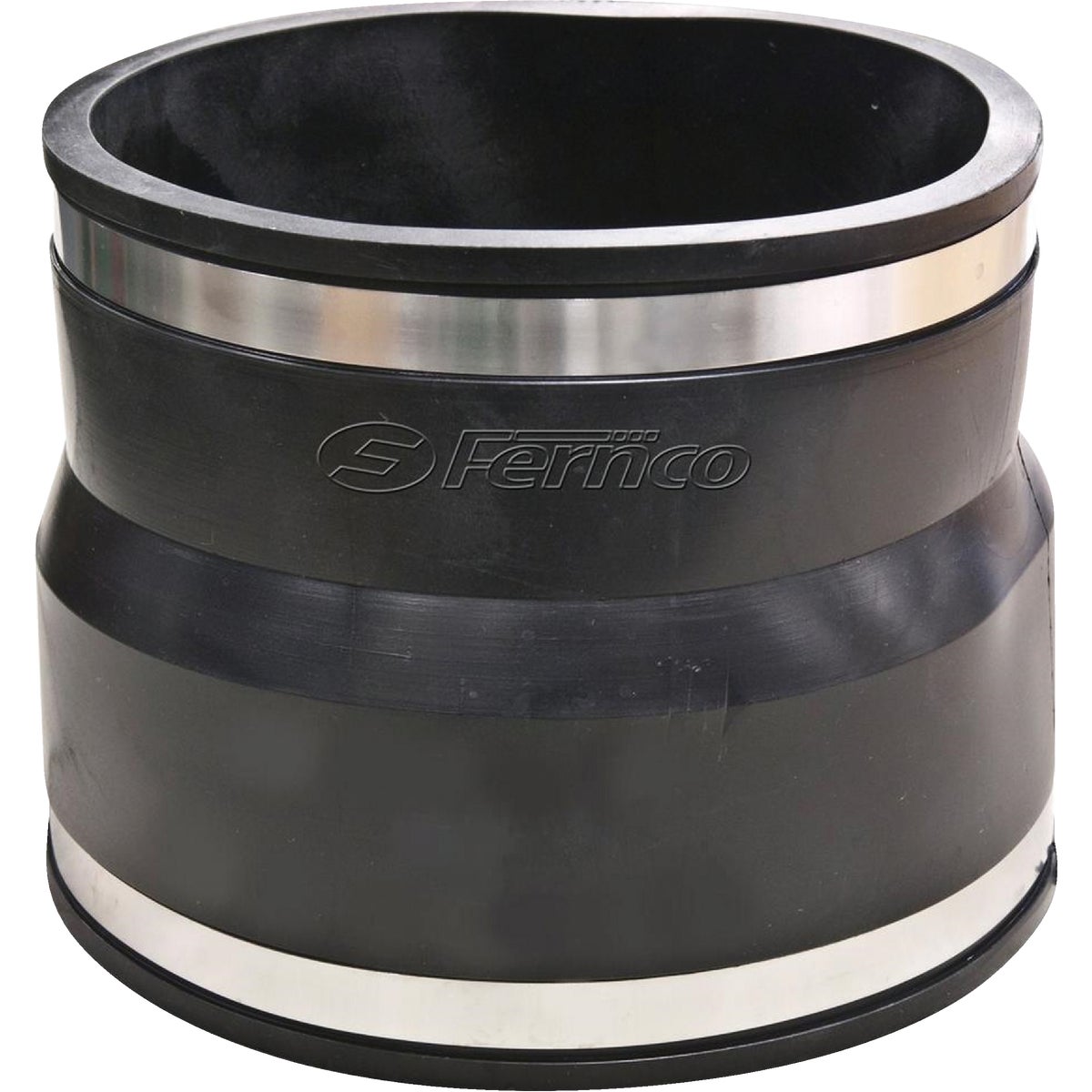 Fernco 6 In. x 6 In. Clay to Cast Iron or Plastic Flexible PVC Couplin ...