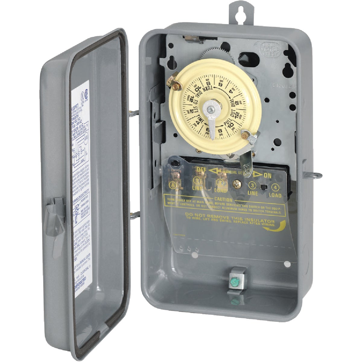 Intermatic 40A 120V 4000W Gray Mechanical Outdoor Timer – Hemlock Hardware