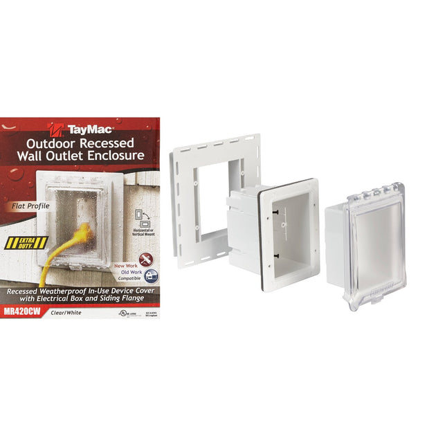 TayMac Recessed Outdoor Outlet Kit – Hemlock Hardware