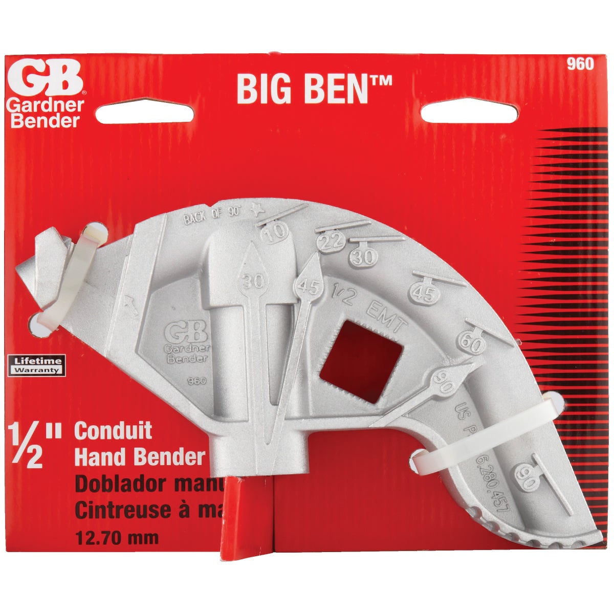 Gardner Bender Big Ben 1/2 In. EMT Conduit Bender – Hemlock Hardware