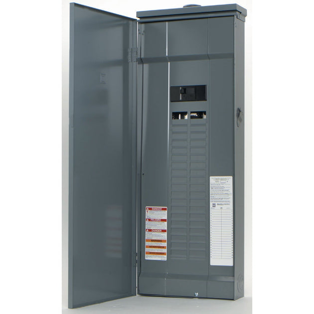 Square D Homeline 200A Main Breaker Plug-on Neutral Load Center ...