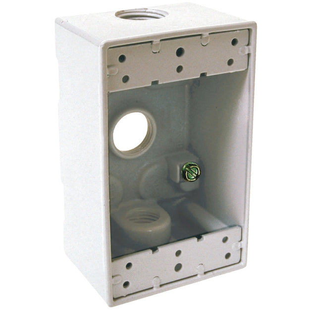 Bell Single-Gang Weatherproof Outdoor Outlet Box – Hemlock Hardware