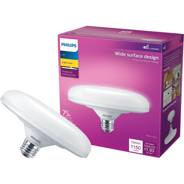 Philips Wide Surface LED Floodlight Light Bulb – Hemlock Hardware