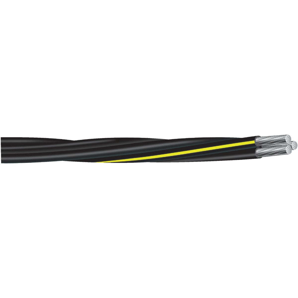 Southwire 500 Ft. 2-2-2 AWG 3-Conductor Underground Service Entrance C ...