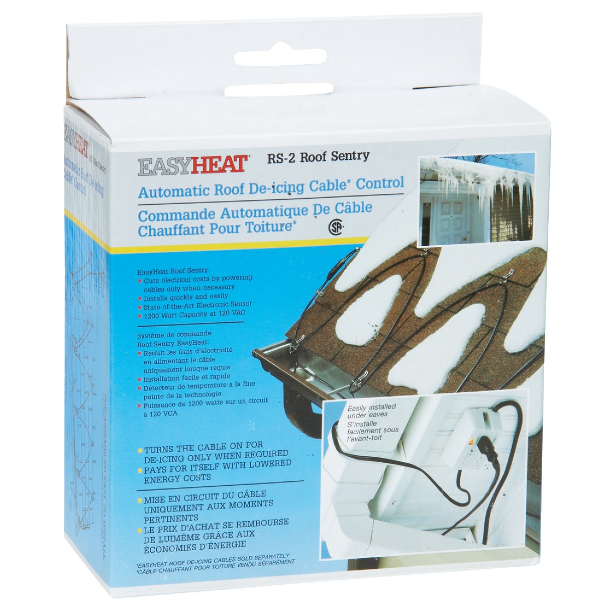 Easy Heat 1200W Roof De-Icing Heating Cable Control – Hemlock Hardware