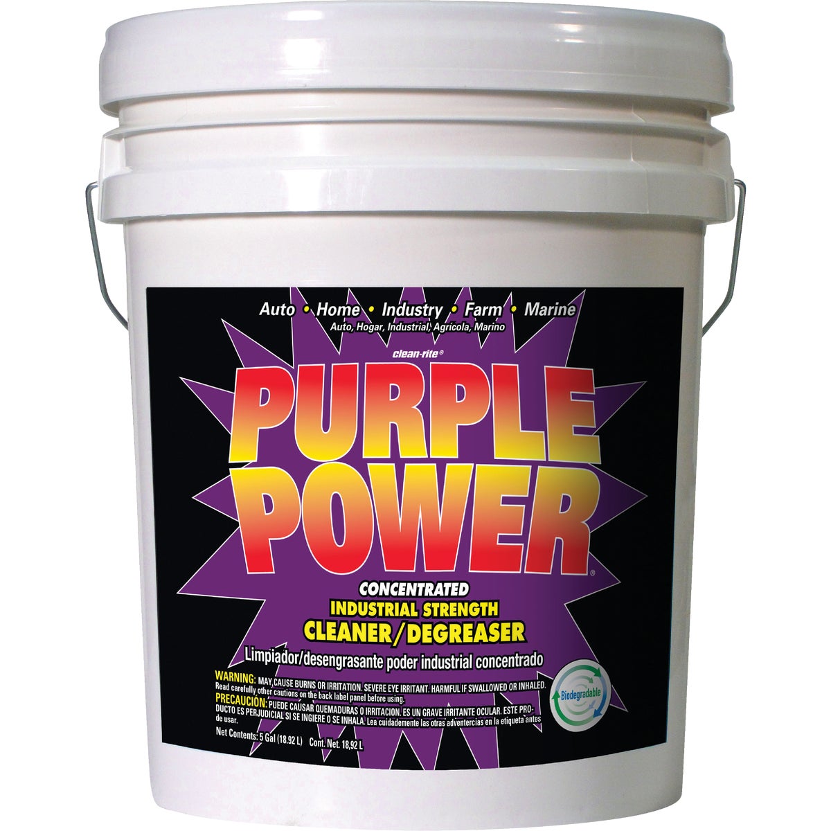 Purple Power 5 Gal. Liquid Industrial Strength Cleaner/Degreaser ...