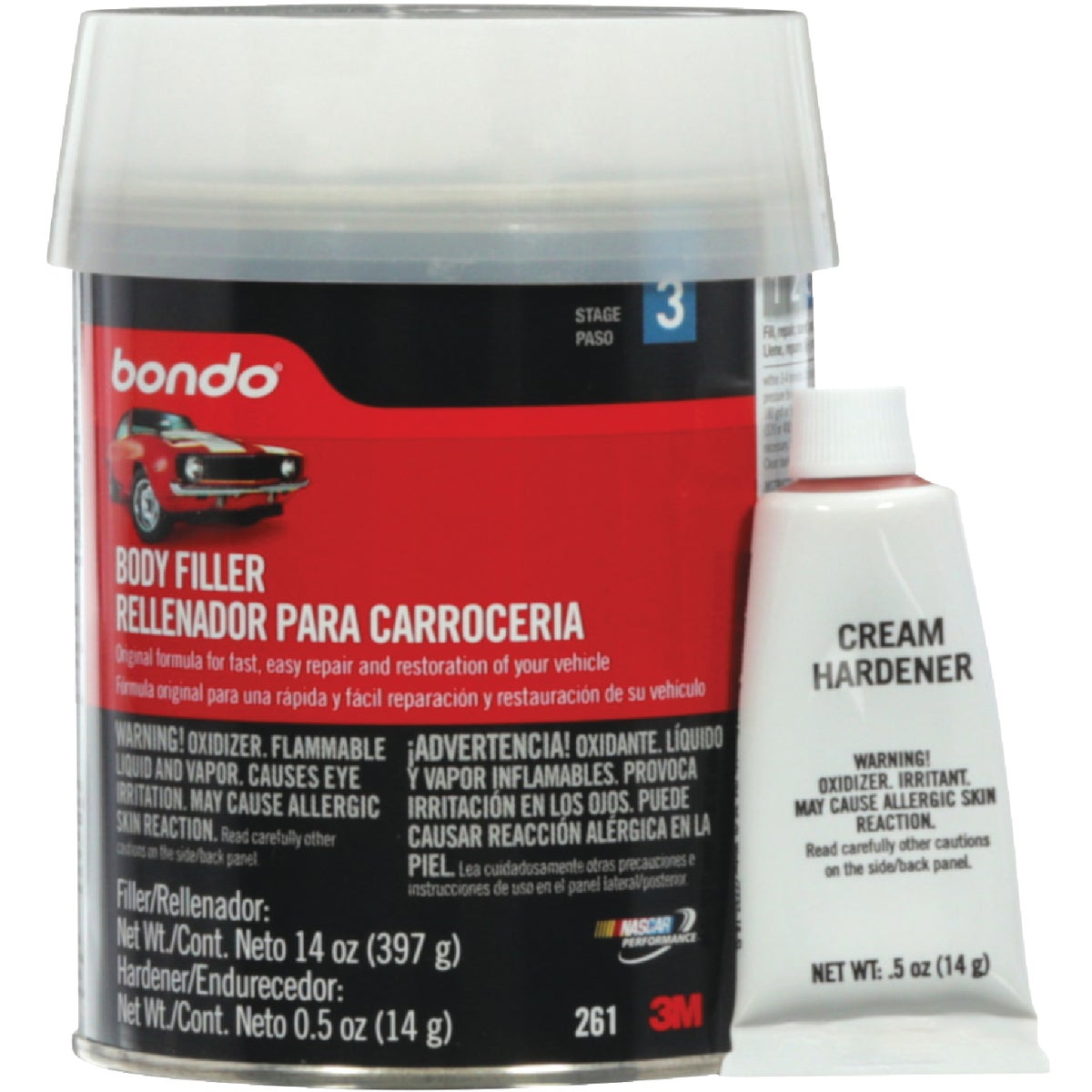 3M Bondo Pt. Original Body Filler with Hardener – Hemlock Hardware