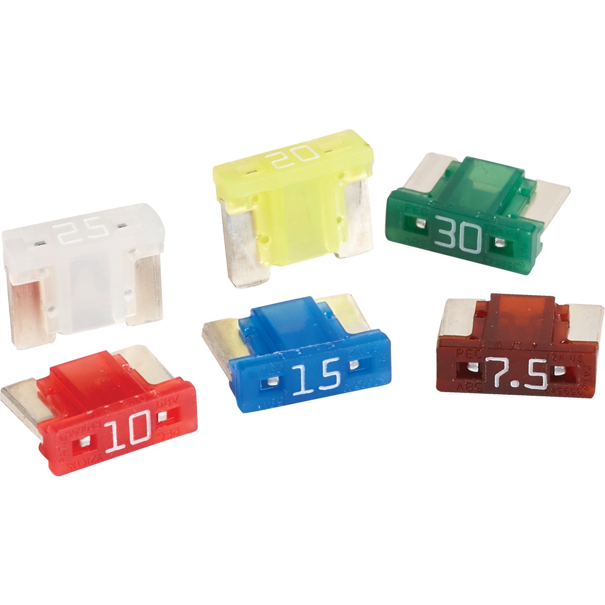 Bussmann ATM Low Profile Mini Fuse Assortment (6-Piece) – Hemlock Hardware