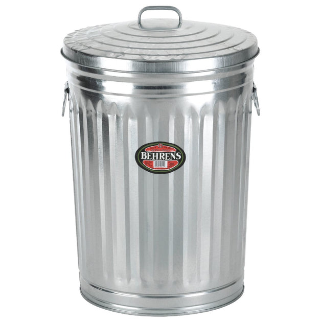 Behrens Galvanized Garbage Trash Can – Hemlock Hardware