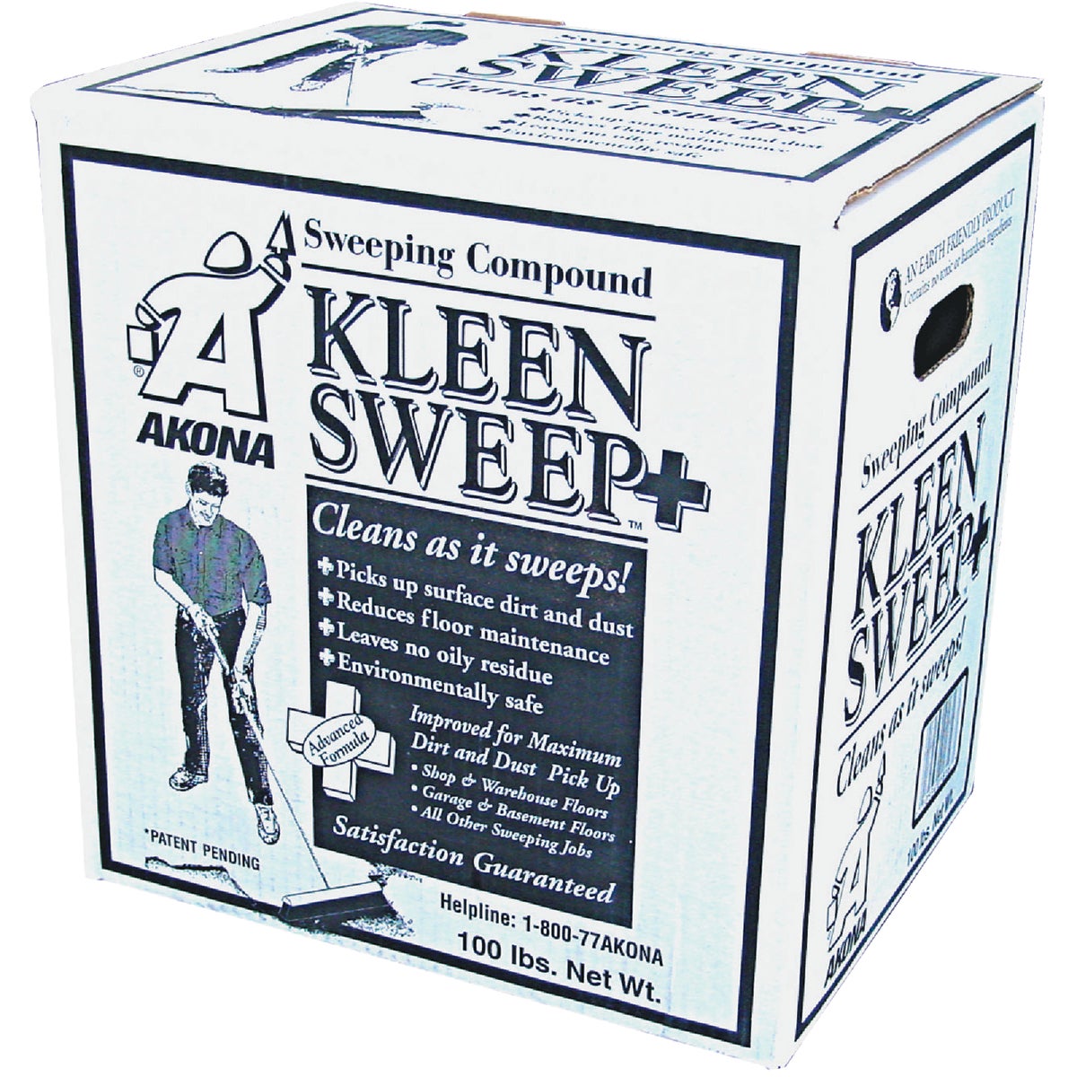 Kleen Sweep 100 Lb. Sweeping Compound – Hemlock Hardware