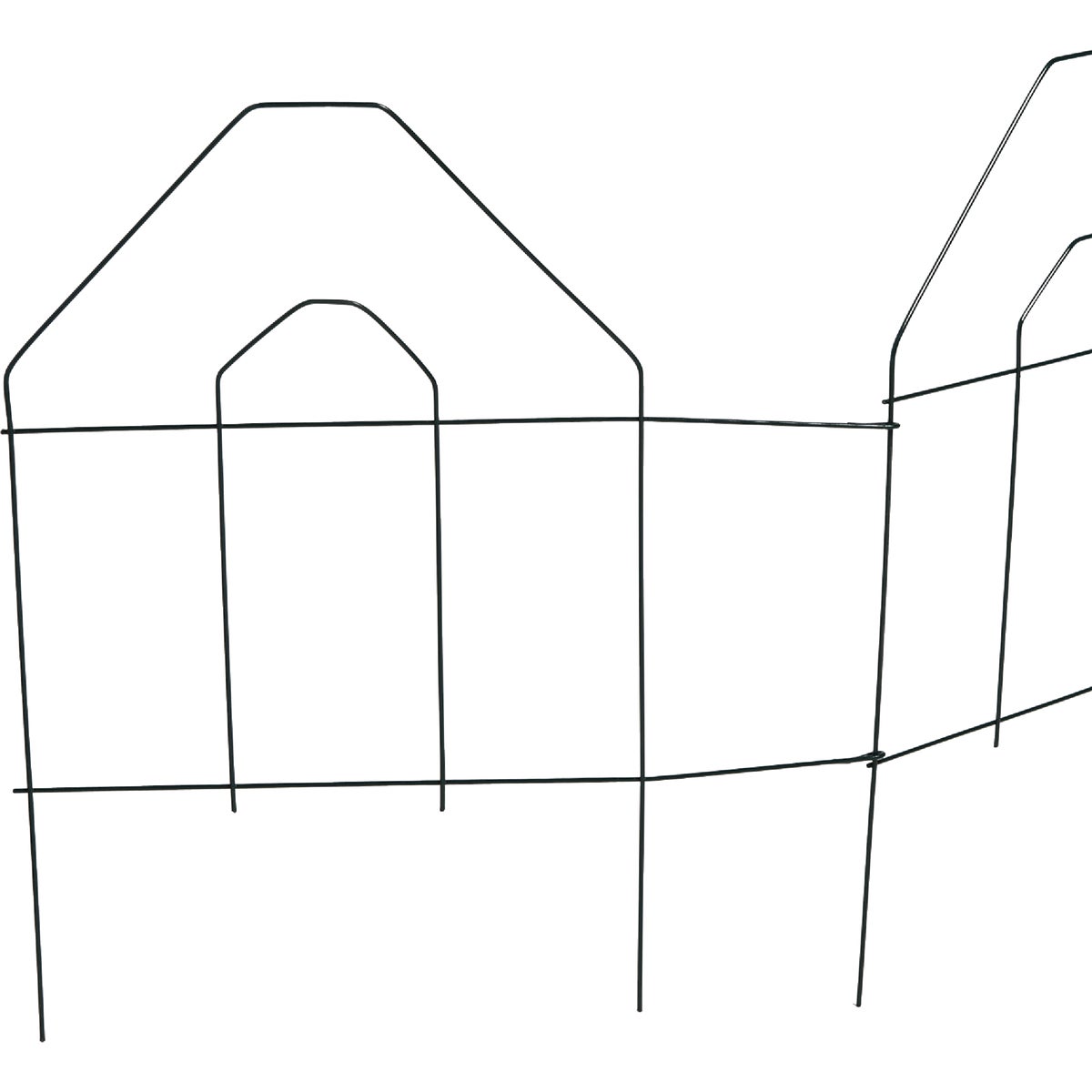 Best Garden 8 Ft. Green Galvanized Wire Folding Fence – Hemlock Hardware