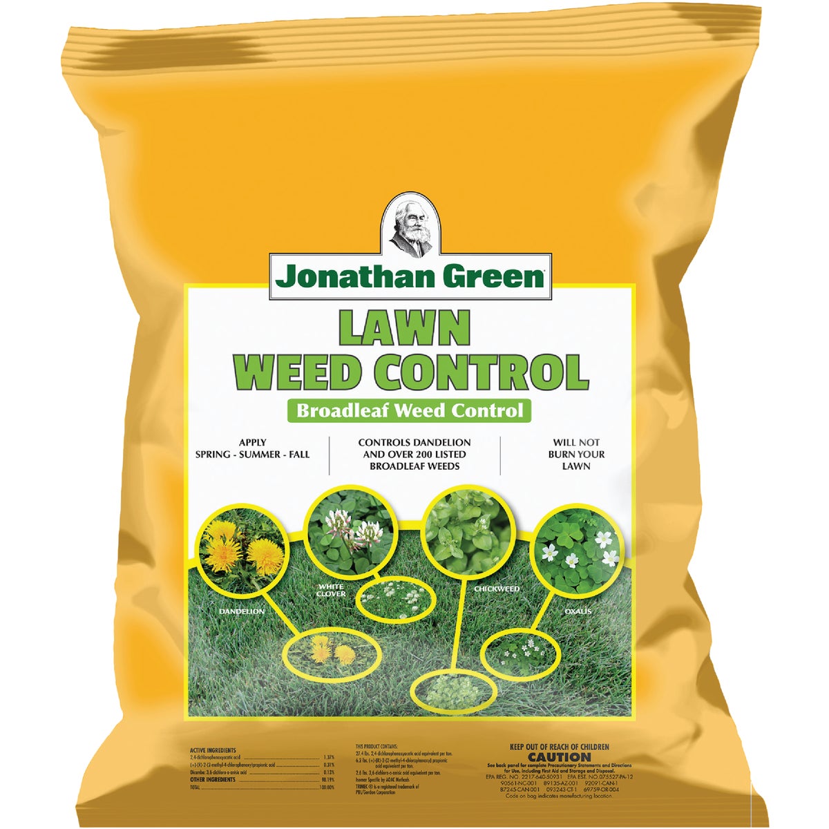 Jonathan Green 10 Lb. Ready To Use Granules Lawn Weed Control Weed Kil ...
