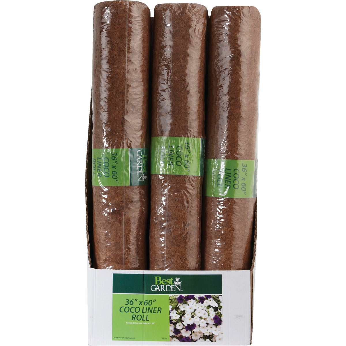 Best Garden 36 In. x 60 In. Coco Roll Plant Liner – Hemlock Hardware
