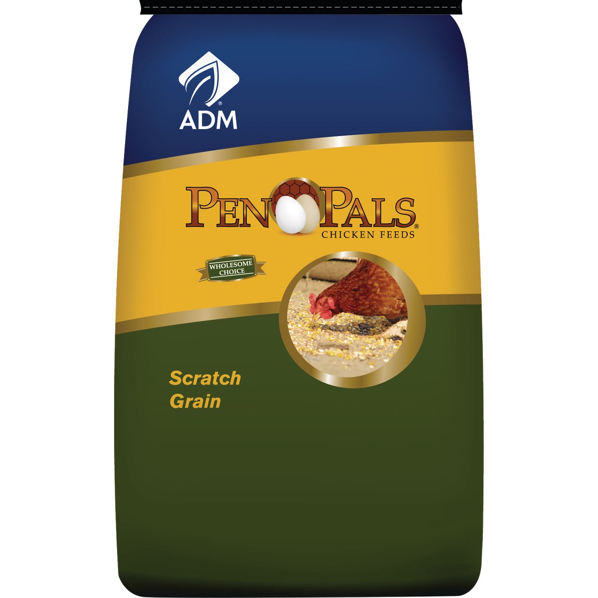 ADM Pen Pals 50 Lb. Scratch Grain Chicken Feed – Hemlock Hardware