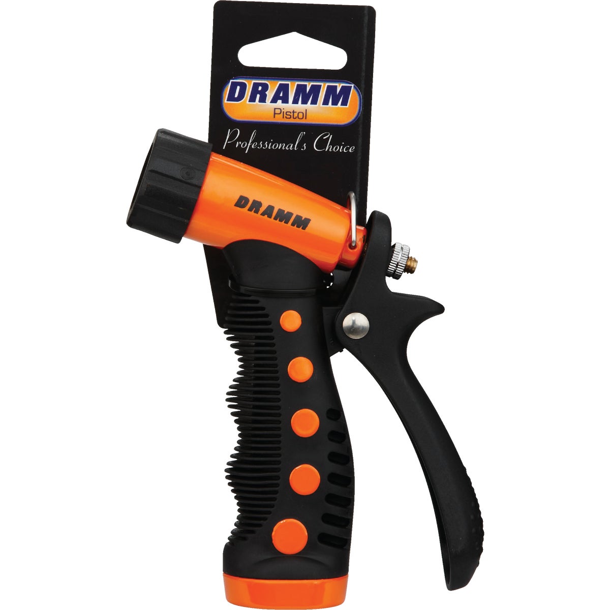 Dramm Heavy-Duty Metal Pistol Nozzle, Orange – Hemlock Hardware