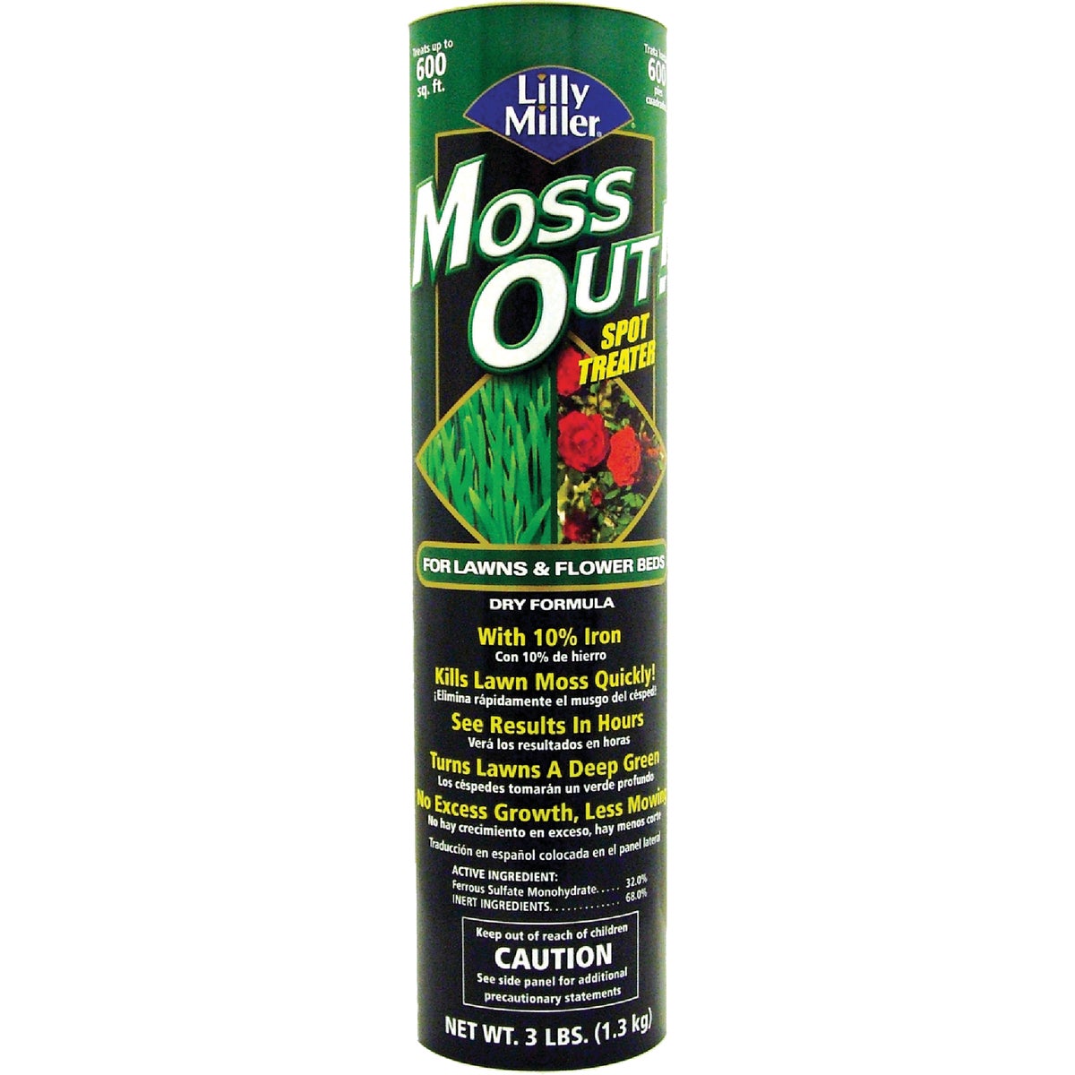 Lilly Miller MOSS OUT! 3 Lb. Ready To Use Granules Moss & Algae Killer ...