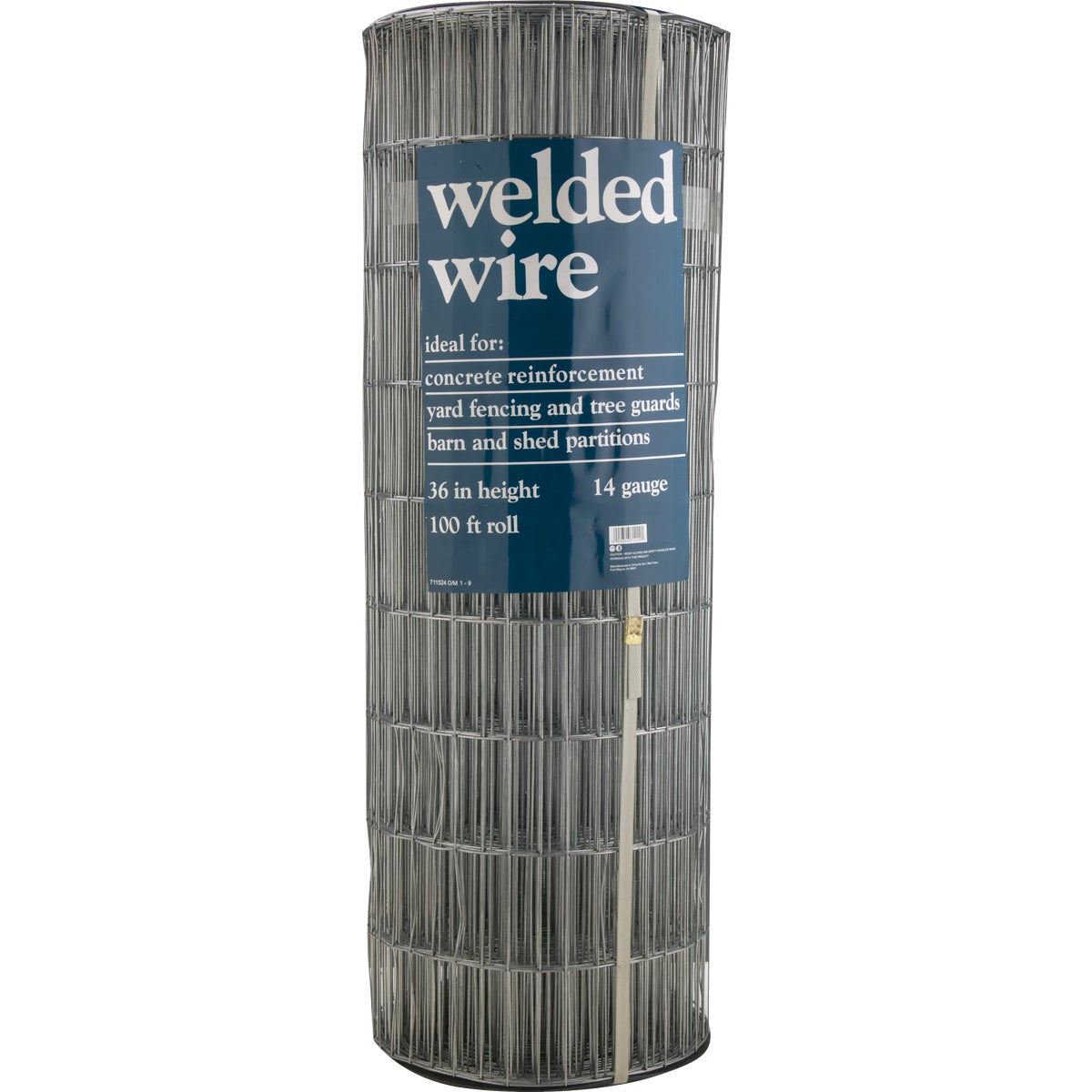36 In. H. x 100 Ft. L. (2x4) Galvanized Welded Wire Fence – Hemlock ...